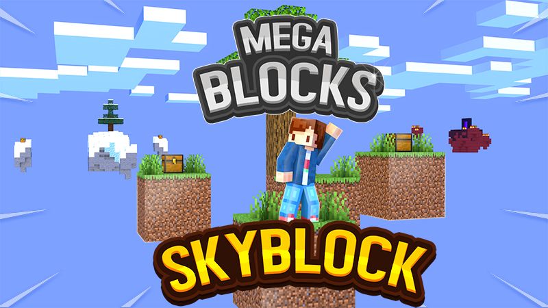Mega Blocks Skyblock by Fall Studios (Minecraft Marketplace Map ...