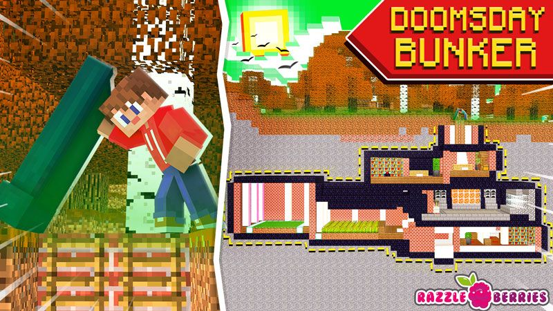 Doomsday Bunker by Razzleberries (Minecraft Marketplace Map ...