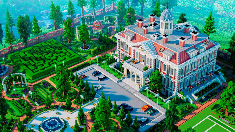 Posh Mansion 2 by CrackedCubes (Minecraft Marketplace Map) - Minecraft ...