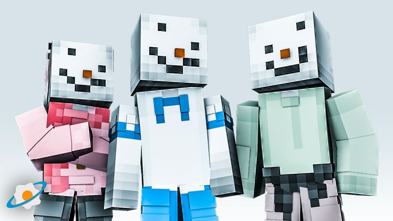 Trendy Snowmen by NovaEGG (Minecraft Skin Pack) - Minecraft Marketplace ...