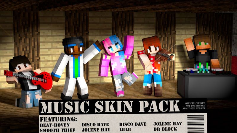 Music by CubeCraft Games (Minecraft Skin Pack) - Minecraft Marketplace ...