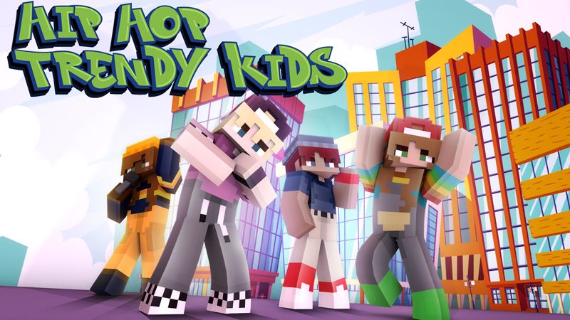Hip Hop Trendy Kids by Giggle Block Studios (Minecraft Skin Pack ...
