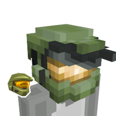 Master Chief Helmet by Minecraft - Minecraft Marketplace (via ...
