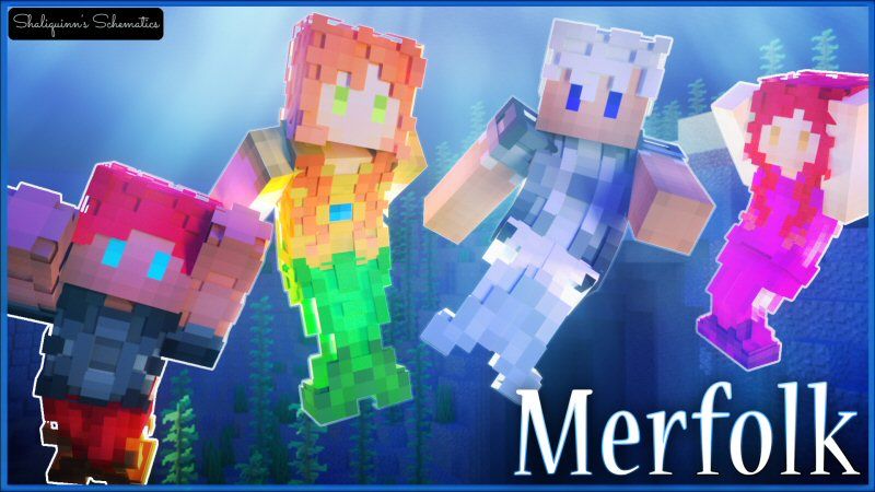 Merfolk Skin Pack by Shaliquinn's Schematics (Minecraft Skin Pack) - Minecraft Marketplace (via ...