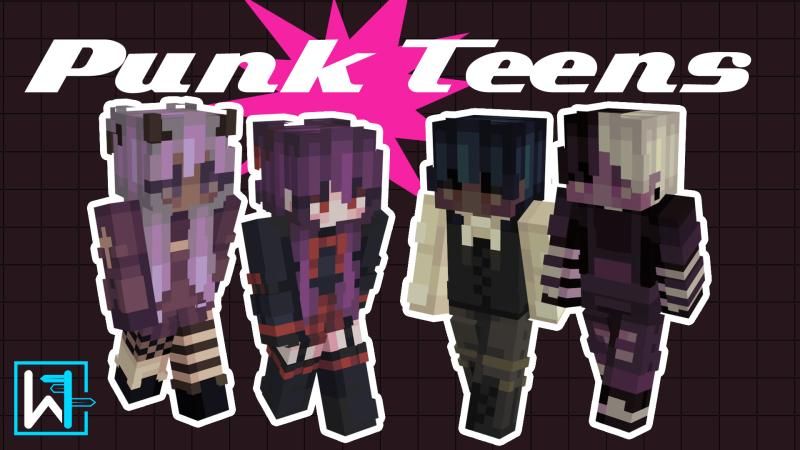 Punk Teens by Waypoint Studios (Minecraft Skin Pack) - Minecraft ...