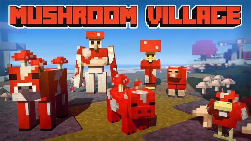 Mushroom Village by Lifeboat (Minecraft Marketplace Map) - Minecraft ...