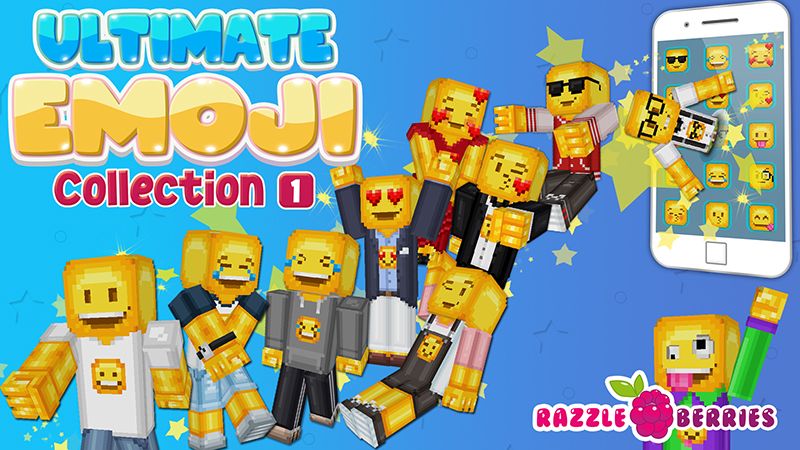 Ultimate Emoji Collection 1 by Razzleberries (Minecraft Skin Pack ...