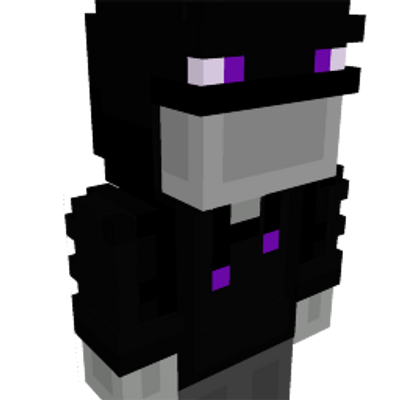 Minecraft Enderman Skin With Hoodie