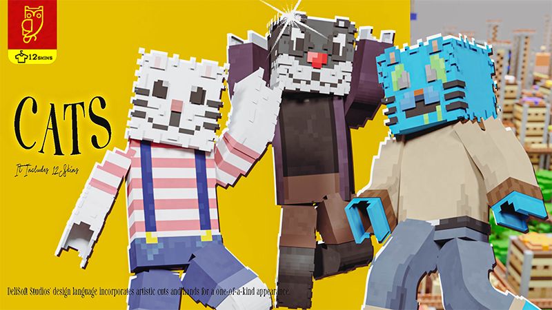 Cats Affect by DeliSoft Studios (Minecraft Skin Pack) - Minecraft ...