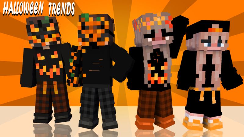Halloween Trends by Pixelationz Studios (Minecraft Skin Pack ...