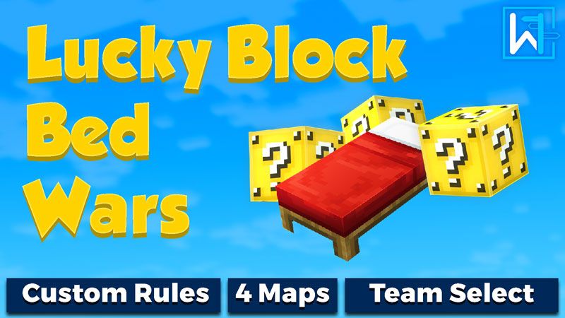 Lucky Block Bed Wars by Waypoint Studios (Minecraft Marketplace Map) - Minecraft Marketplace ...