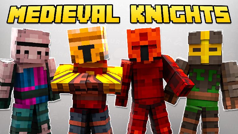 MEDIEVAL KNIGHTS by Minty (Minecraft Skin Pack) - Minecraft Marketplace ...