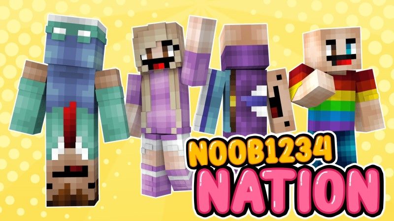 Noob1234 Nation by FireGames (Minecraft Skin Pack) - Minecraft ...