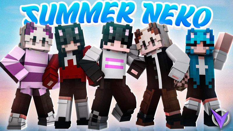 Summer Neko by Team Visionary (Minecraft Skin Pack) - Minecraft ...