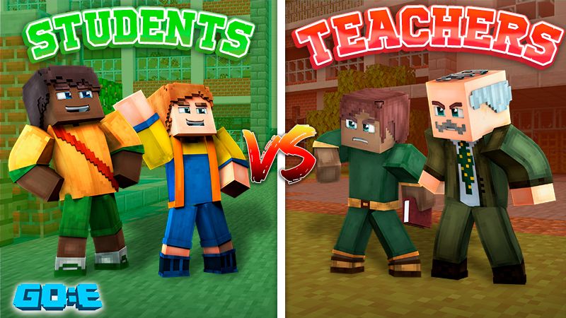 Students vs Teachers by GoE-Craft (Minecraft Skin Pack) - Minecraft ...
