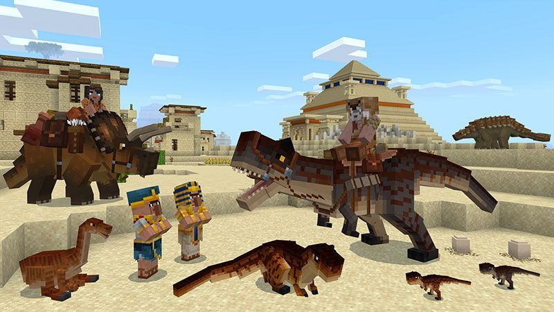 Dinosaur Add-On by PixelHeads - Minecraft Bedrock Marketplace Explorer