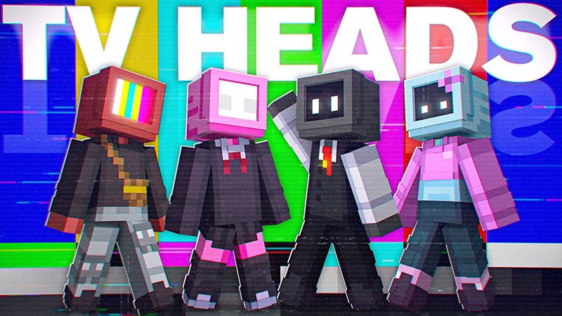 TV Heads by CHRONICOVERRIDE LLC (Minecraft Skin Pack) - Minecraft Bedrock Marketplace Explorer