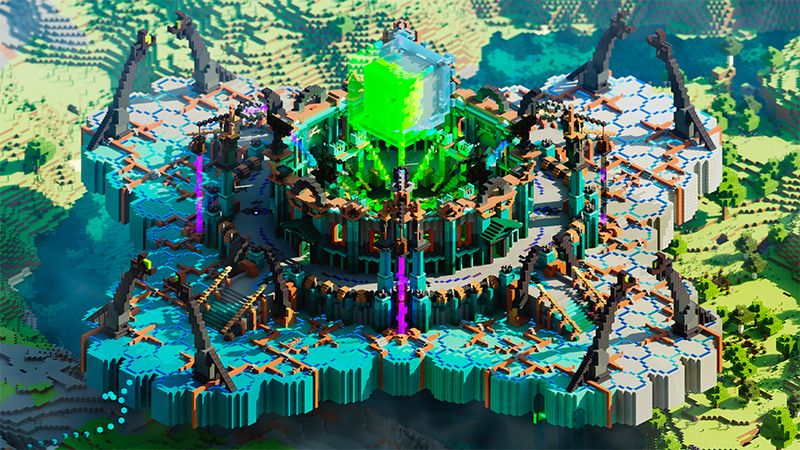Hacked Temple by Odyssey Builds (Minecraft Marketplace Map) - Minecraft ...