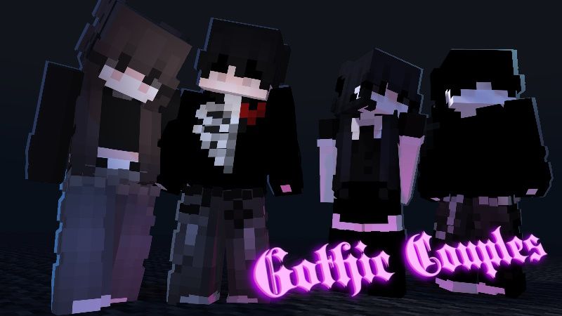 Goth Teen Couples by Lua Studios (Minecraft Skin Pack) - Minecraft Bedrock Marketplace Explorer