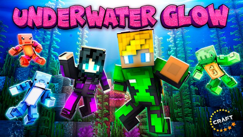 Underwater Glow by The Craft Stars (Minecraft Skin Pack) - Minecraft ...