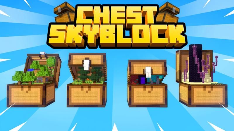 Chest Skyblock By Nitric Concepts Minecraft Marketplace Map Minecraft Marketplace Via