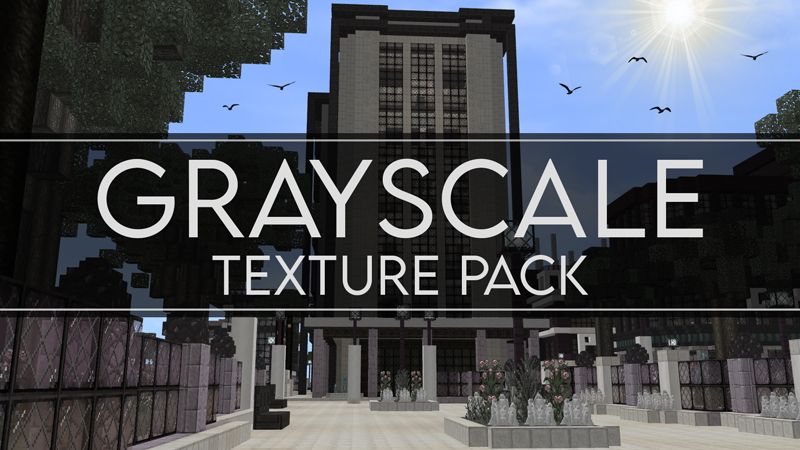 Grayscale Texture Pack by GoE-Craft - Minecraft Marketplace (via ...