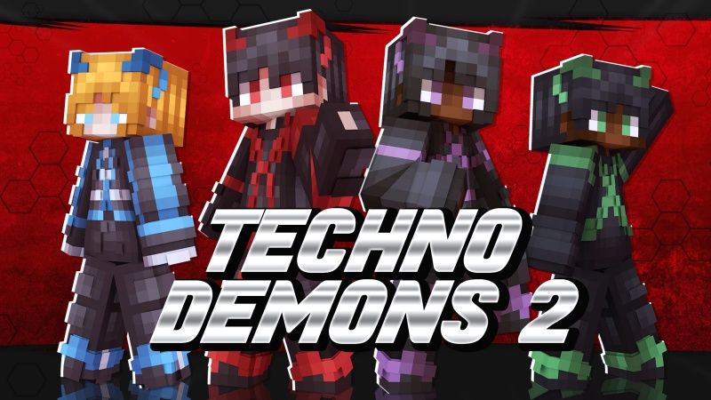Techno Demons 2 by Fall Studios (Minecraft Skin Pack) - Minecraft ...