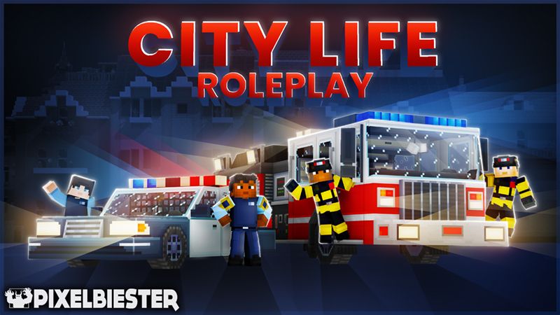City Life Roleplay by Pixelbiester (Minecraft Marketplace Map ...
