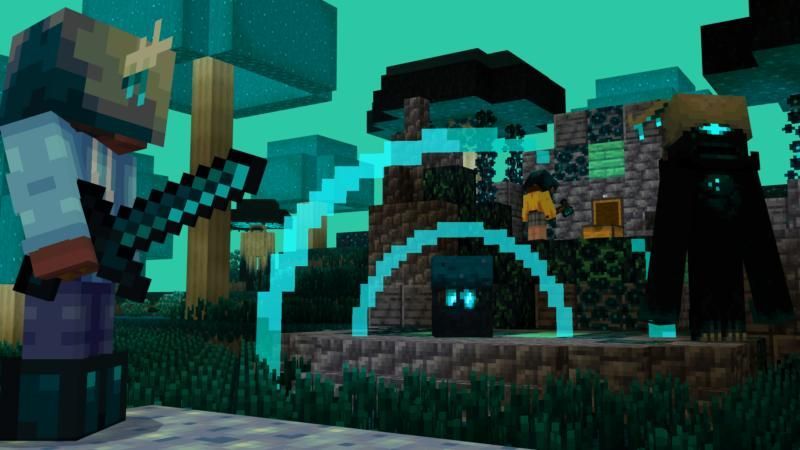 Warden Dimension by Shapescape (Minecraft Marketplace Map) - Minecraft ...