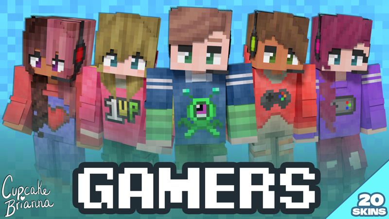 Gamers HD Skin Pack by CupcakeBrianna (Minecraft Skin Pack) - Minecraft ...