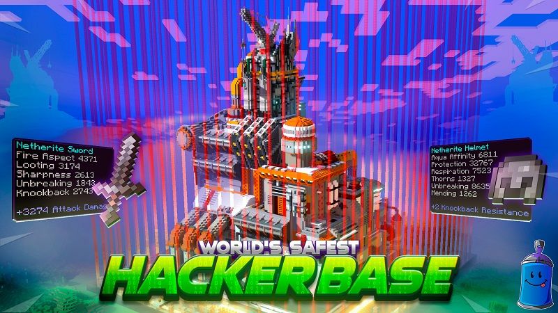 Worlds Safest Hacker Base by Street Studios (Minecraft Marketplace Map ...