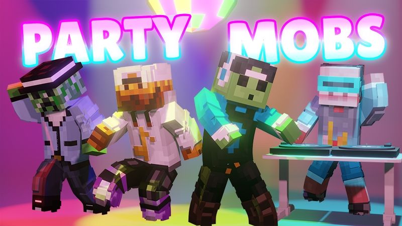 Party Mobs by Red Eagle Studios (Minecraft Skin Pack) - Minecraft ...