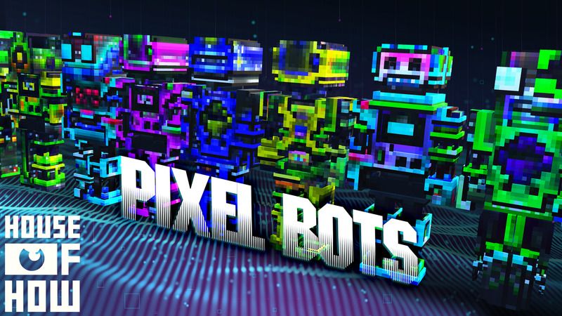 Pixel Bots HD by House of How (Minecraft Skin Pack) - Minecraft ...