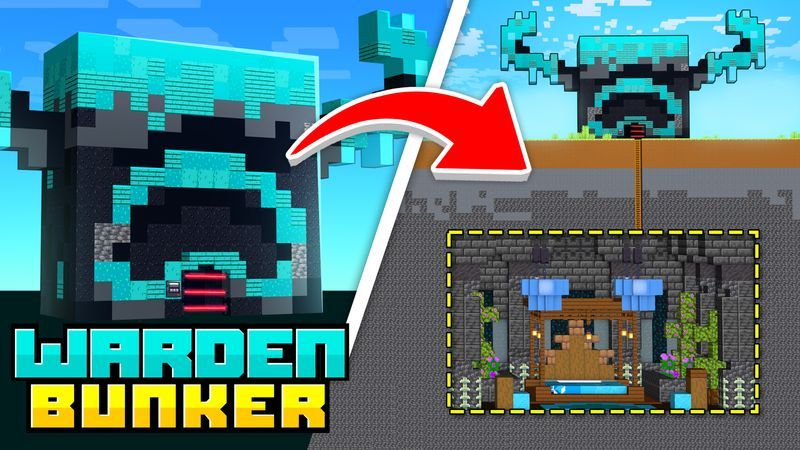 Warden Bunker by Meraki (Minecraft Marketplace Map) - Minecraft ...