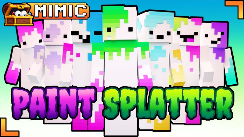 Paint Splatter by Mimic (Minecraft Skin Pack) - Minecraft Marketplace ...