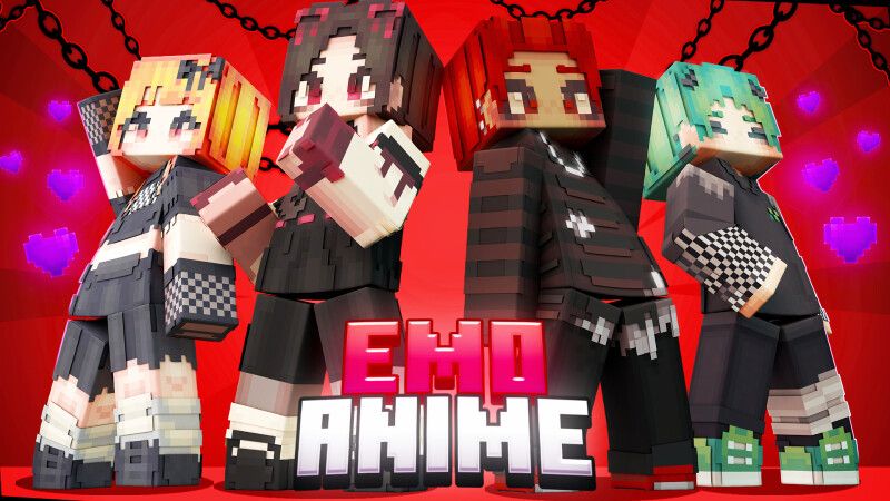 Emo Anime by CrackedCubes (Minecraft Skin Pack) - Minecraft Marketplace ...