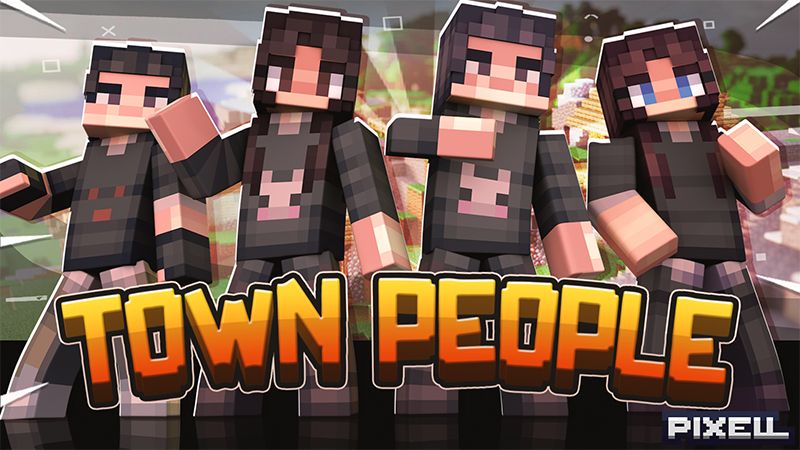 Town People by Pixell Studio (Minecraft Skin Pack) - Minecraft ...