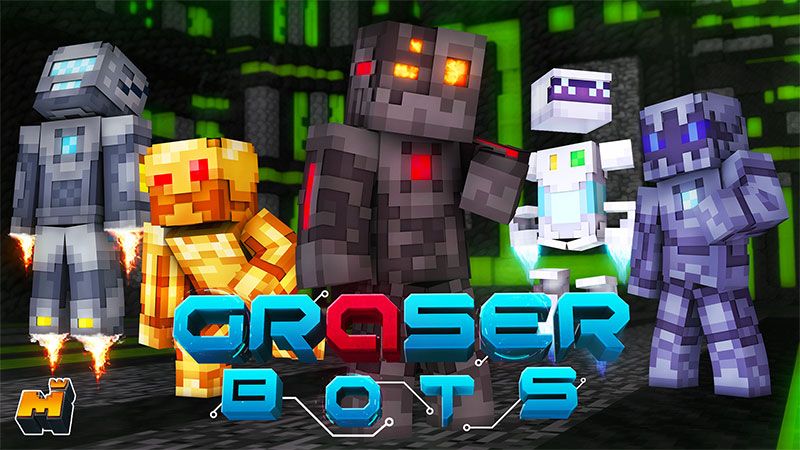 Graser Bots by Mineplex (Minecraft Skin Pack) - Minecraft Bedrock ...