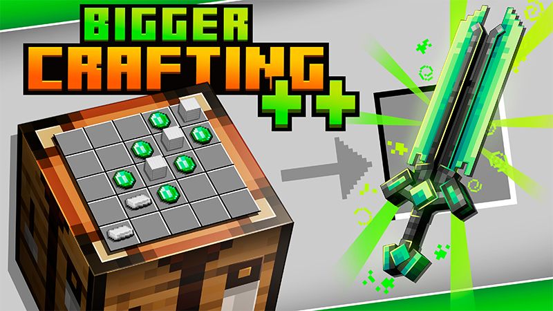BIGGER CRAFTING by Kreatik Studios (Minecraft Marketplace Map ...