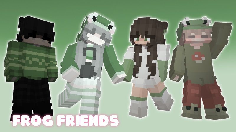 Frog Friends by Lua Studios (Minecraft Skin Pack) - Minecraft Bedrock ...