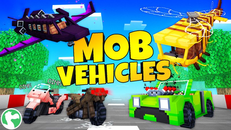 Mob Vehicles by Dodo Studios (Minecraft Marketplace Map) - Minecraft ...