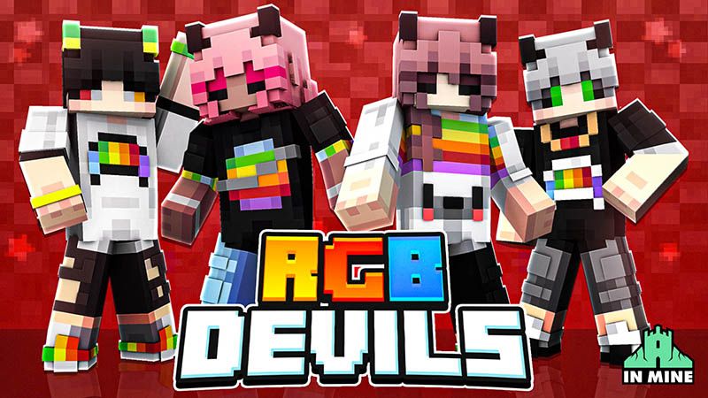 RGB Devils by In Mine (Minecraft Skin Pack) - Minecraft Marketplace ...
