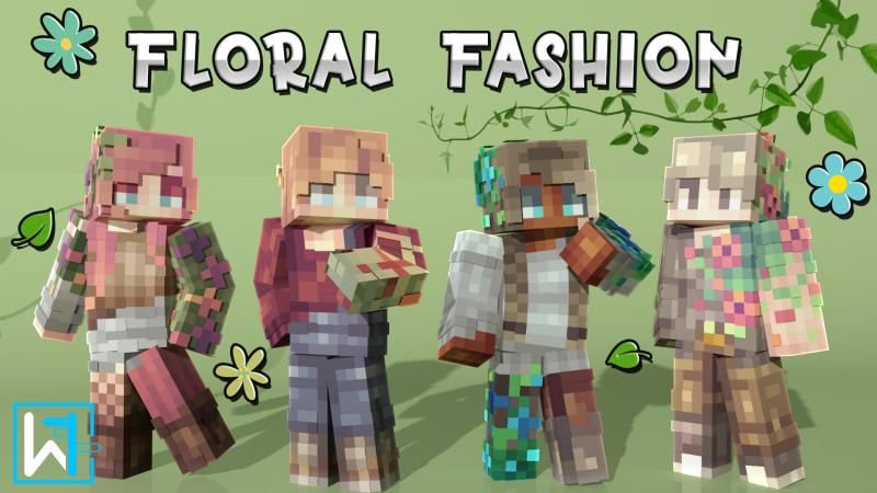 Floral Fashion by Waypoint Studios (Minecraft Skin Pack) - Minecraft ...