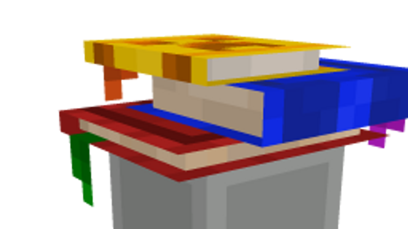 Stack of Books by Minecraft - Minecraft Marketplace (via ...