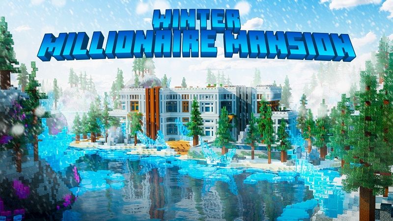 Winter Millionaire Mansion by Street Studios (Minecraft Marketplace Map ...
