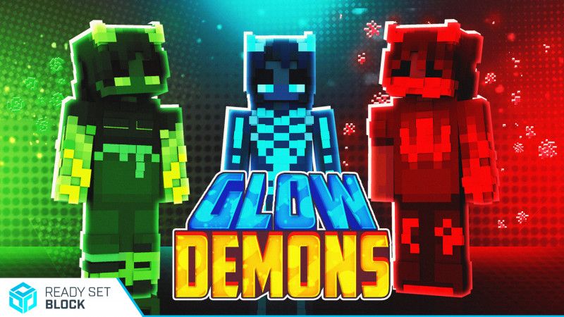 Glow Demons by Ready, Set, Block! (Minecraft Skin Pack) - Minecraft ...