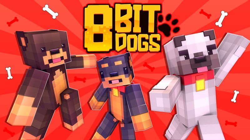 8bit Dogs by The Craft Stars (Minecraft Skin Pack) - Minecraft Bedrock Marketplace Explorer