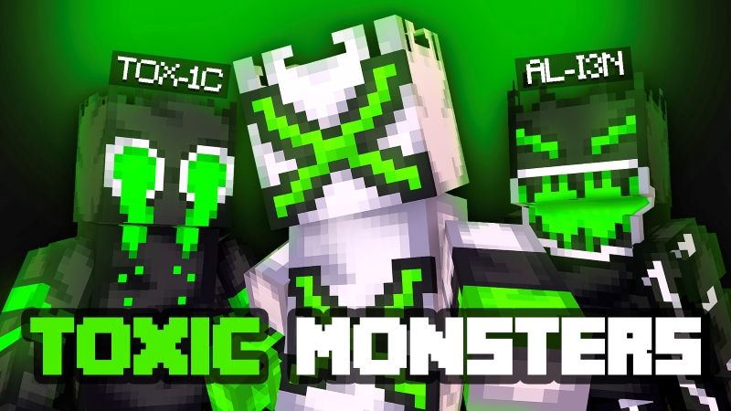 TOXIC MONSTERS by Maca Designs (Minecraft Skin Pack) - Minecraft ...
