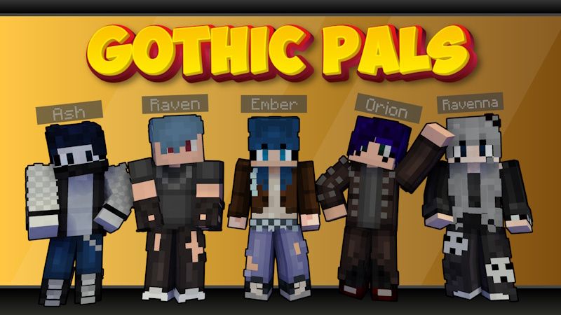 Gothic Pals by WildPhire (Minecraft Skin Pack) - Minecraft Bedrock ...