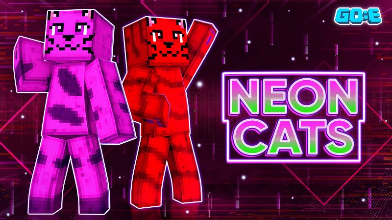 Neon Cats by GoE-Craft (Minecraft Skin Pack) - Minecraft Marketplace ...